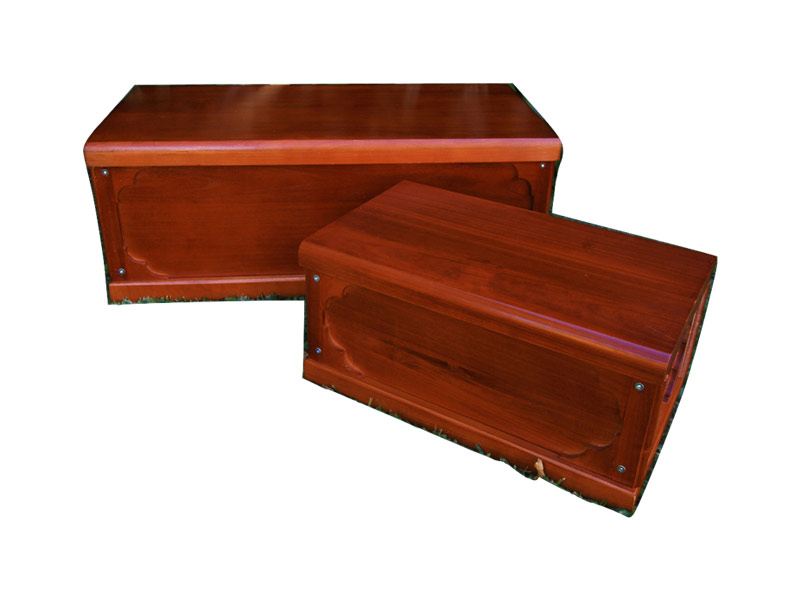 Pet Dog Memorial Coffin Casket in Timber - Small – Bells Dogworld